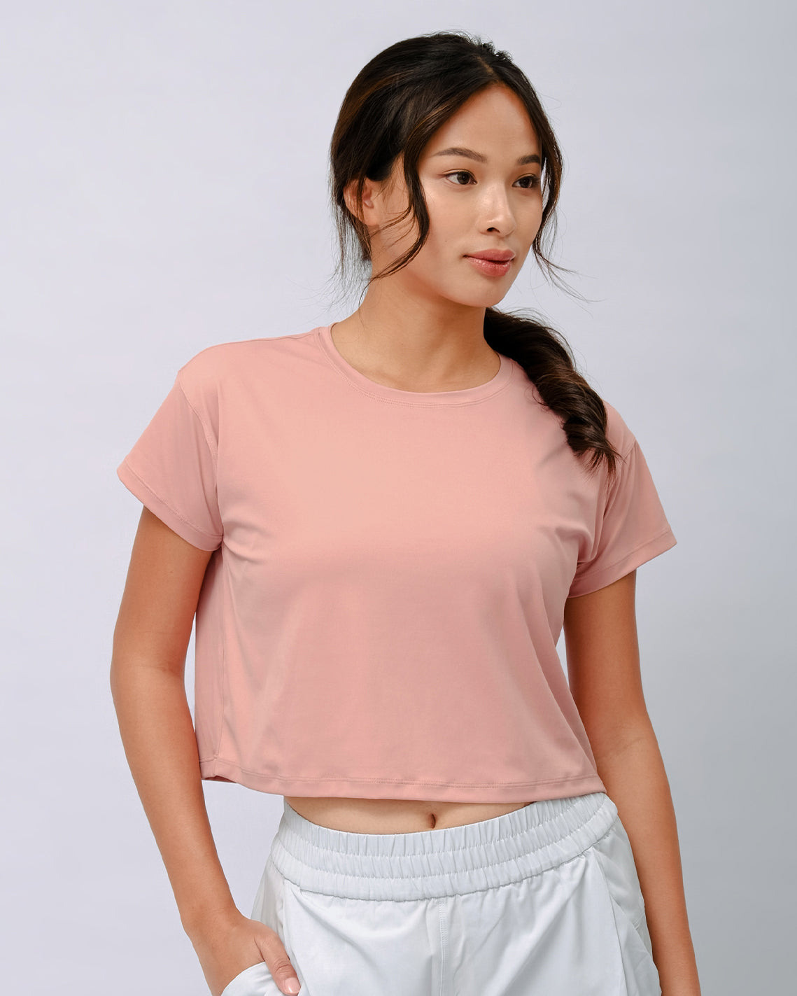 Sans Crop Tee | miniletics